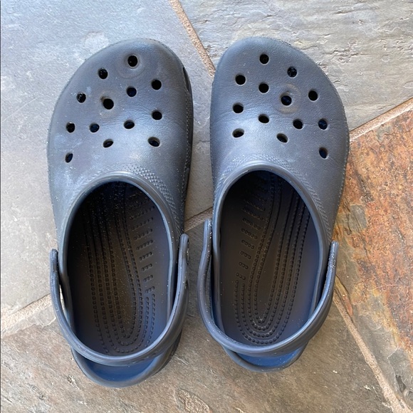 CROCS | Shoes | Crocs Navy Blue J3 | Poshmark